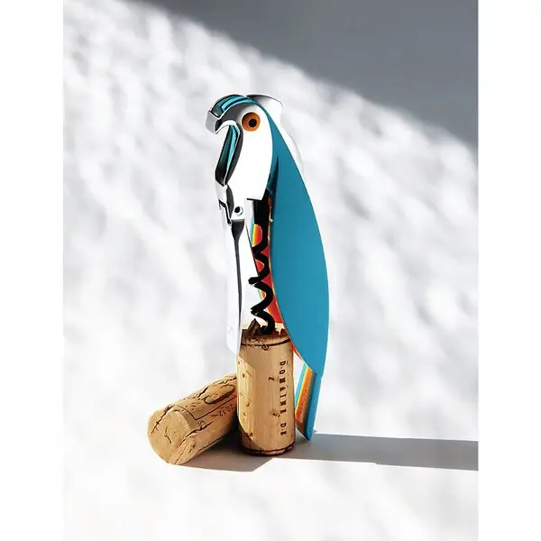 ALESSI Parrot Aluminium Corkscrew 13cm