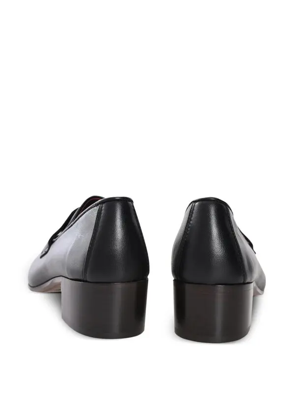 BOUGEOTTE Logo-plaque Loafers