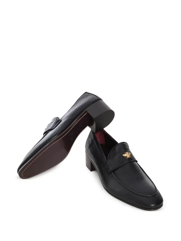 BOUGEOTTE Logo-plaque Loafers