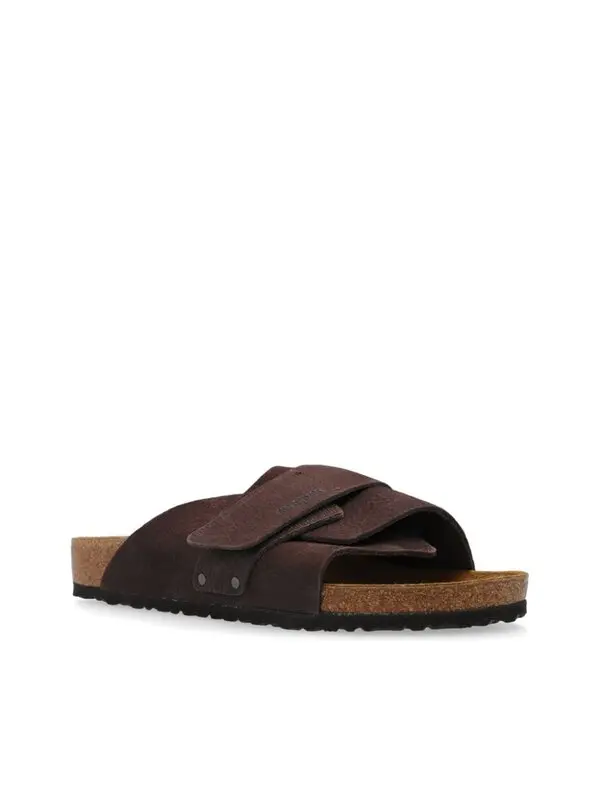 BIRKENSTOCK Kyoto Nubuck Leather Sandals