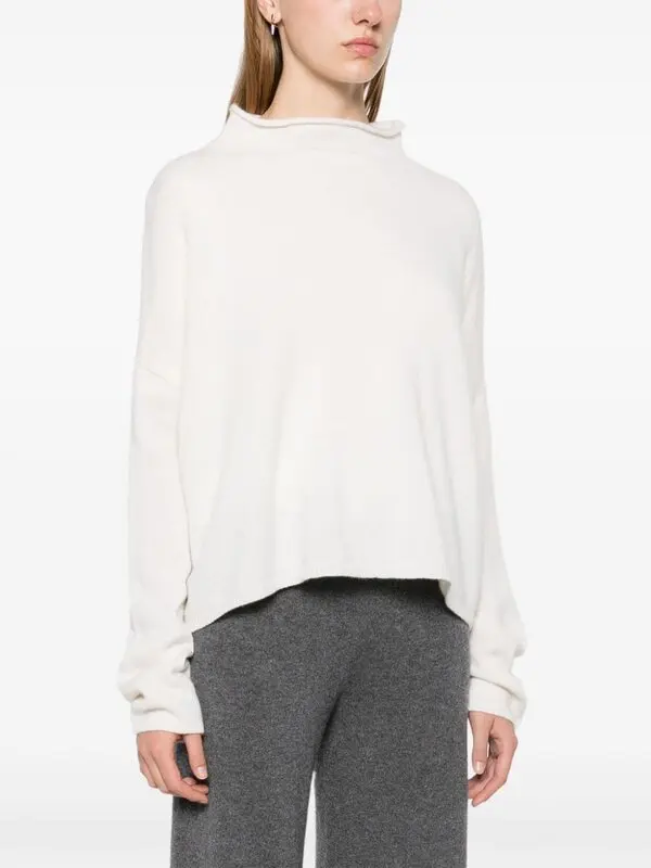 LISA YANG Sandy Sweater - White