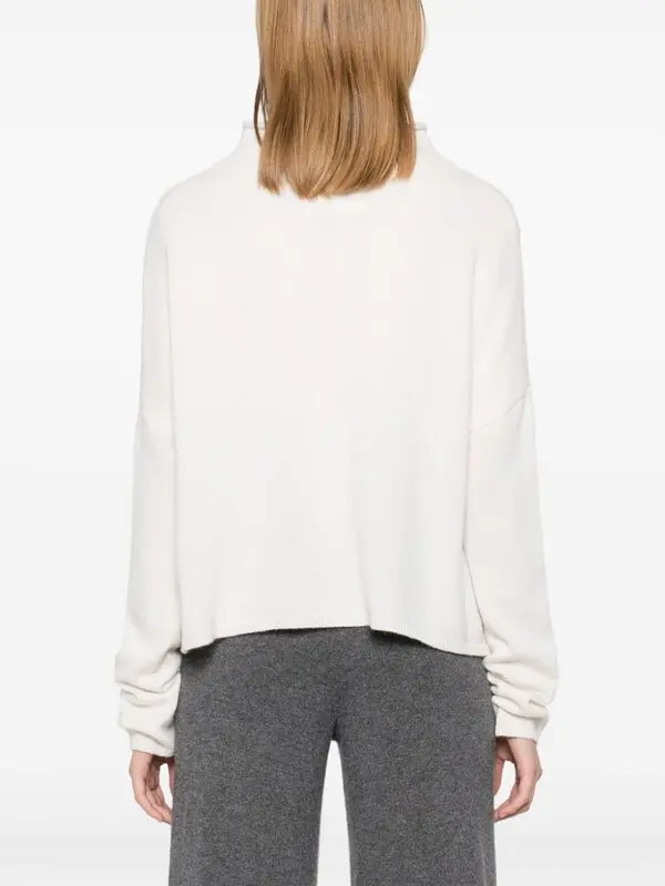 LISA YANG Sandy Sweater - White