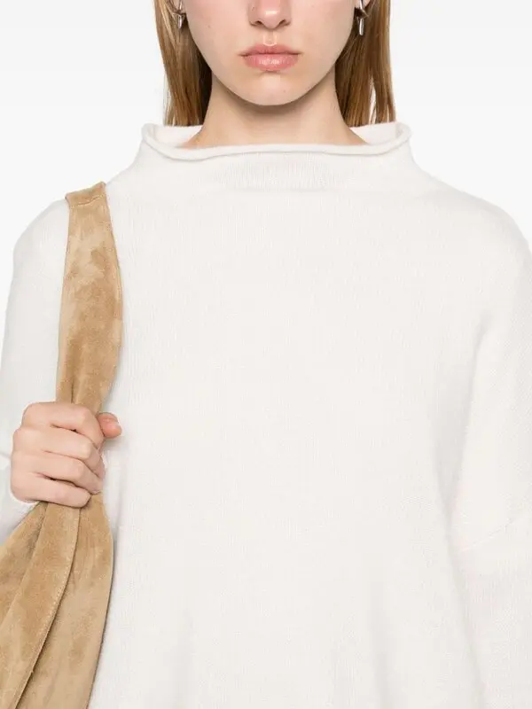 LISA YANG Sandy Sweater - White