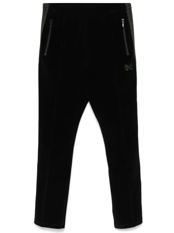 N￼eedles 別注Track Pant NARROW Needles Narrow Track pant poly smooth green brand new 21AW