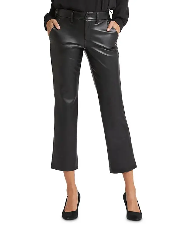 NYDJ Faux Leather Ankle Pants