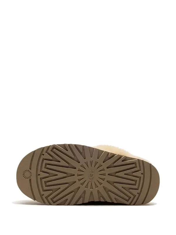 UGG Platform Leather Slippers - Neutrals