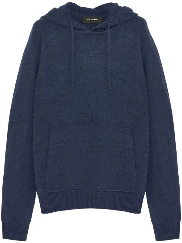 YVES SALOMON Knit Hoodie