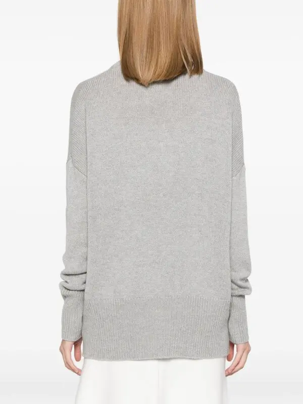 LISA YANG Heidi Cashmere Sweater - Grey