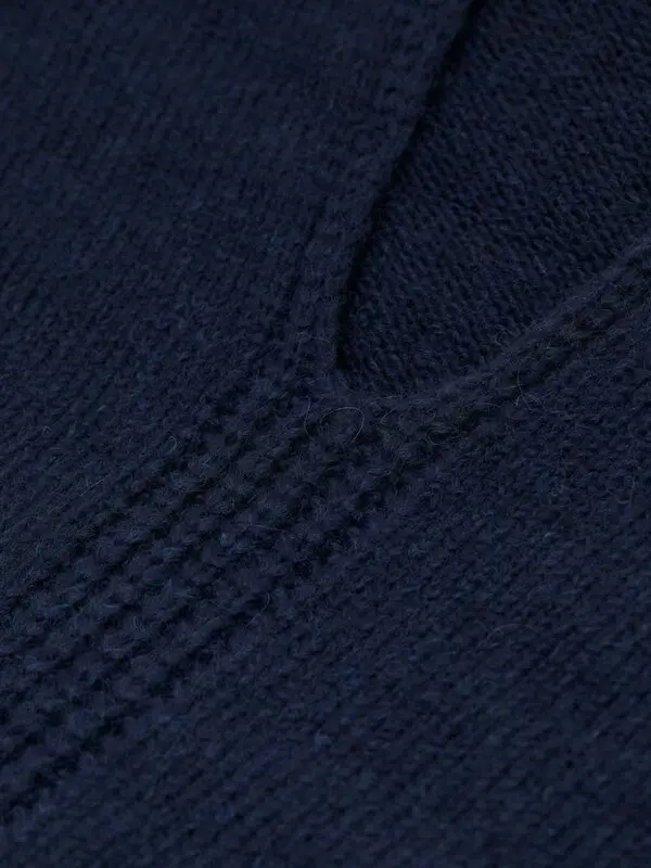 Closed V-neck Alpaca Wool-blend Sweater