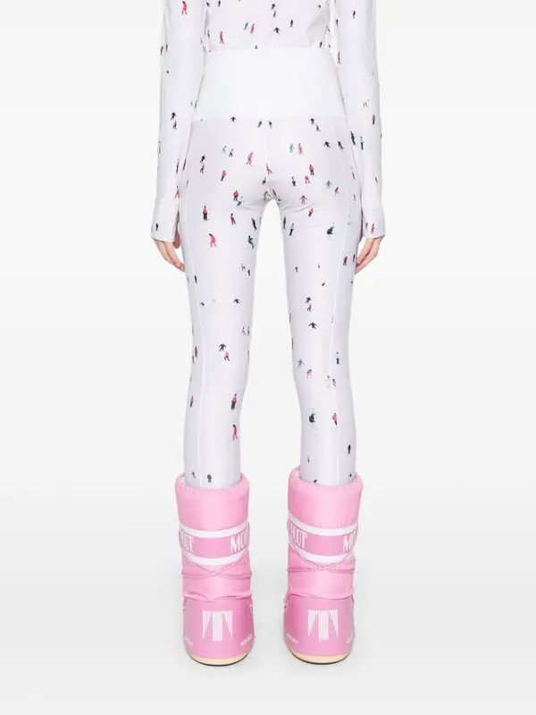 Perfect Moment X Dede Johnston Active Leggings - White