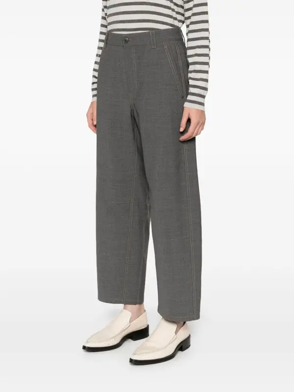 Brunello Cucinelli Mélange-effect Trousers