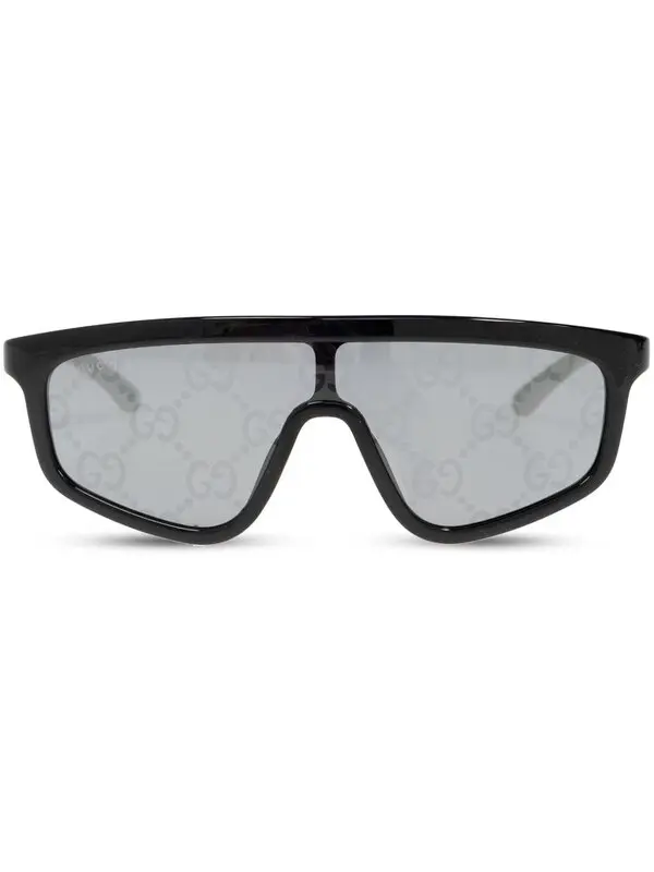 Gucci Mask Frame Sunglasses - Black