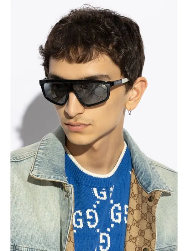 Gucci Mask Frame Sunglasses