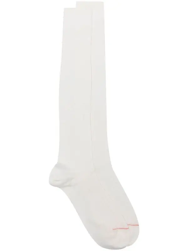 FORTELA Logo-print Socks - White