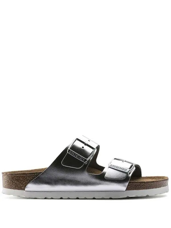 BIRKENSTOCK Arizona Sandals - Silver