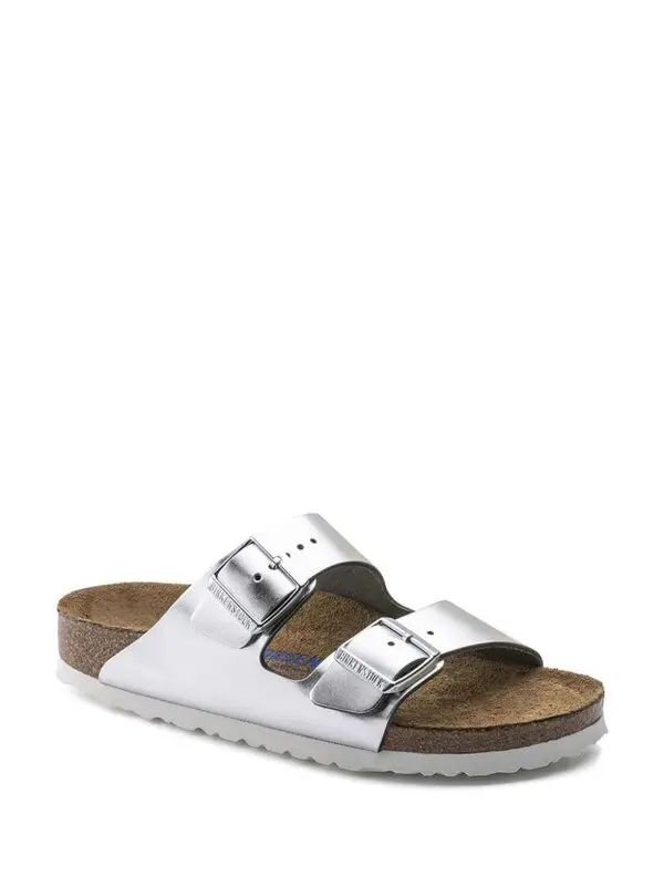 BIRKENSTOCK Arizona Sandals - Silver