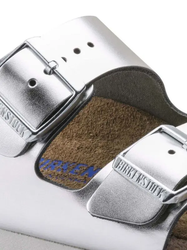 BIRKENSTOCK Arizona Sandals - Silver