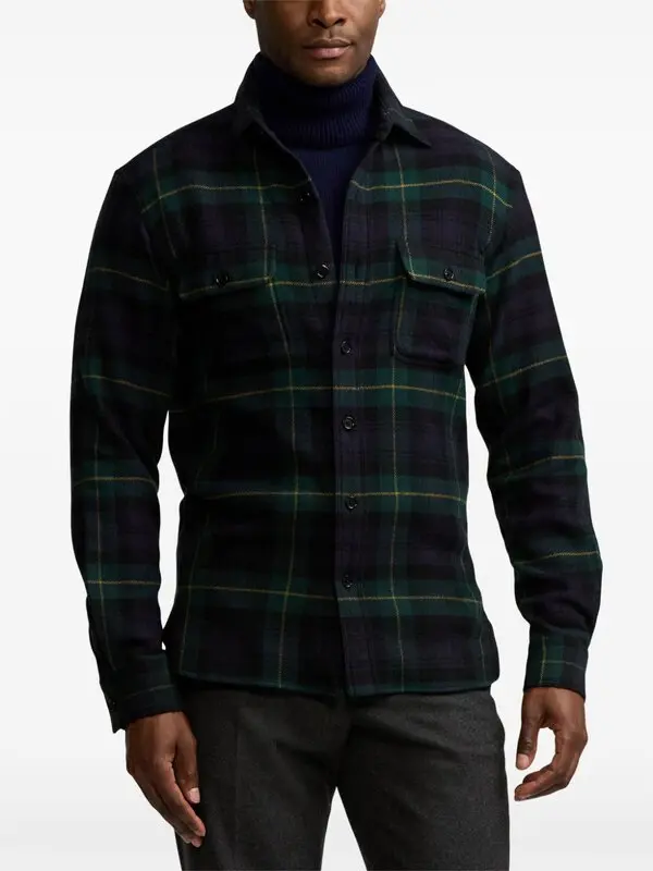 Ralph Lauren Purple Label Plaid Shirt
