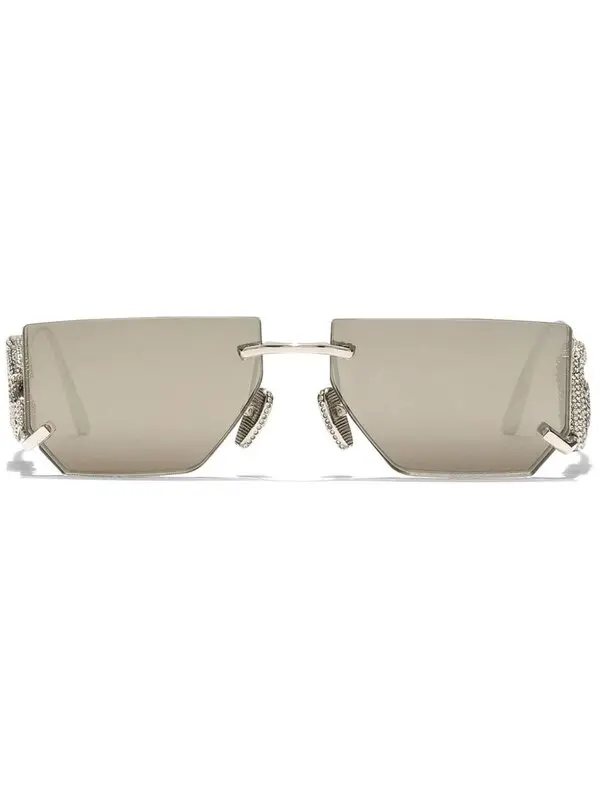 Dolce & Gabbana Square-frame Sunglasses - Silver