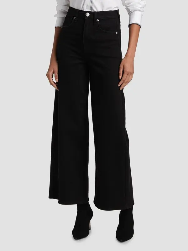 Rag & Bone Flexi Sofie High-rise Ankle Wide-leg Jeans