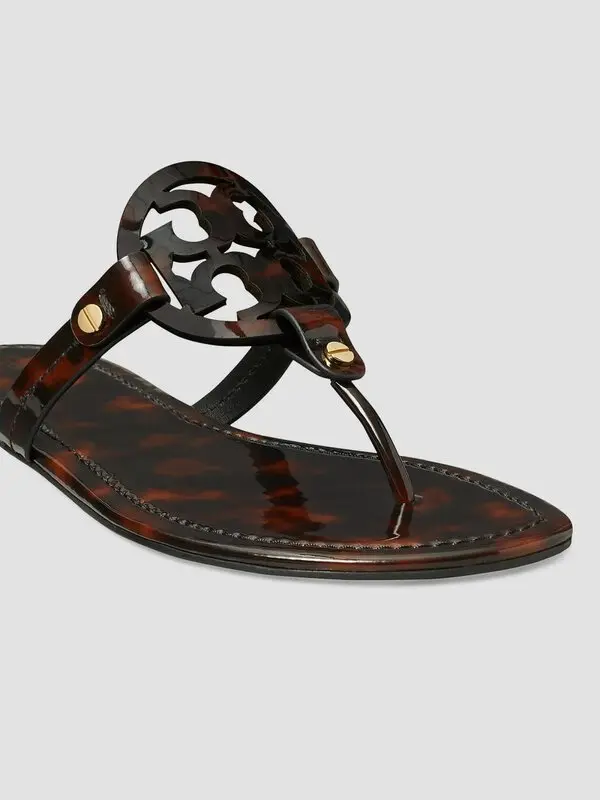 Tory Burch Miller Patent Leather Sandals