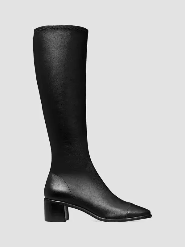 Tory Burch Cap-toe 55mm Leather Knee-high Boots