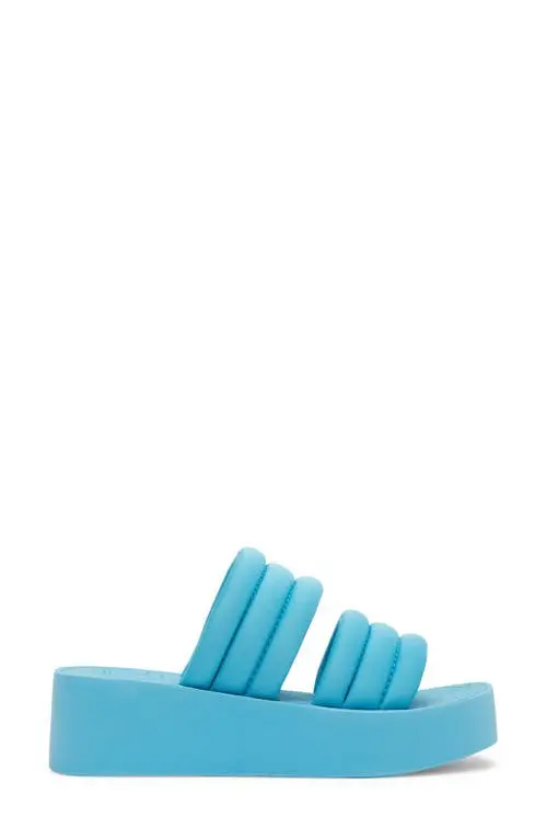 Roxy Platform Wedge Slide Sandals