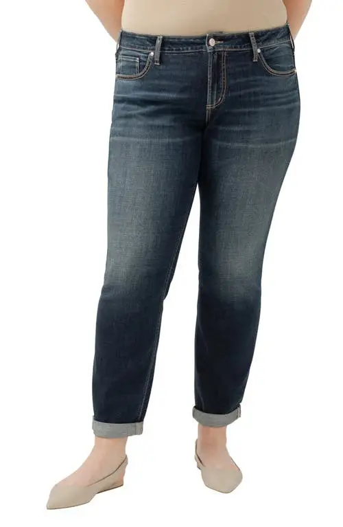 SILVER JEANS CO. Boyfriend Skinny Jeans