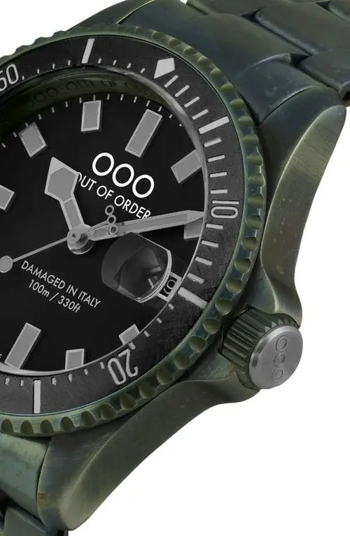 OUT OF ORDER Casanova Bracelet Watch - Black