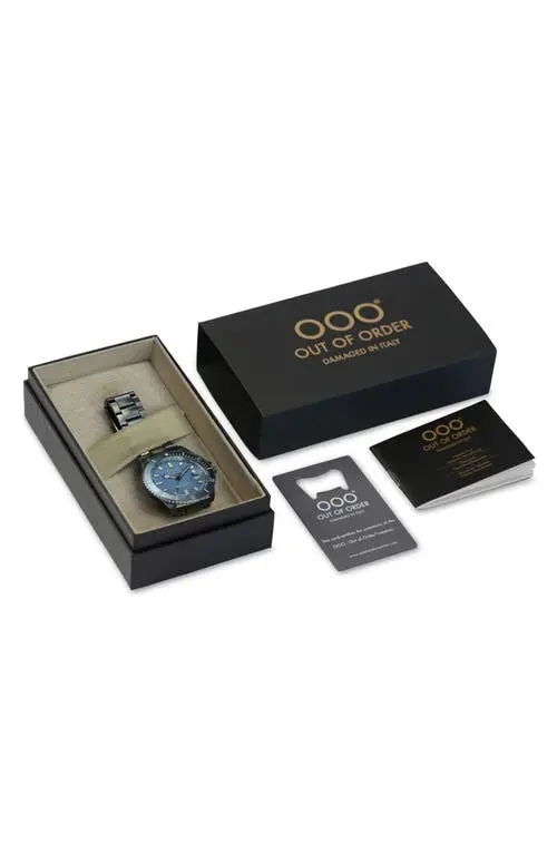 OUT OF ORDER Casanova Bracelet Watch - Blue