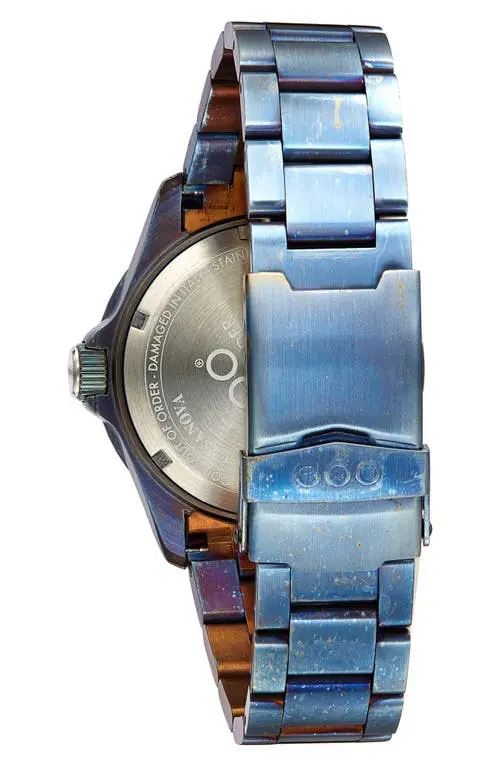 OUT OF ORDER Casanova Bracelet Watch - Orange And Green