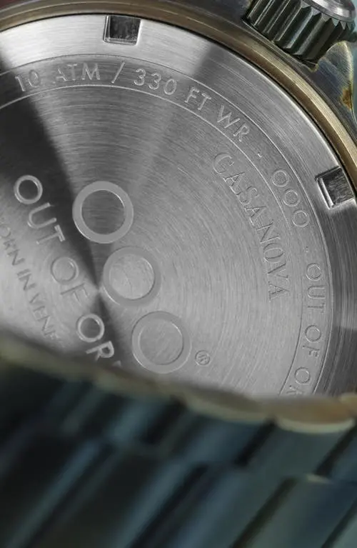 OUT OF ORDER Casanova Bracelet Watch - Orange And Green