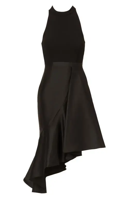adrianna papell black cocktail dress Black Lace Hooded Wedding Cape – Married in the Morning main image 1