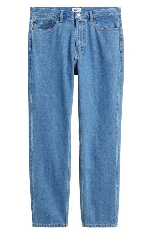 Obey Bender Relaxed Jeans - Light Indigo