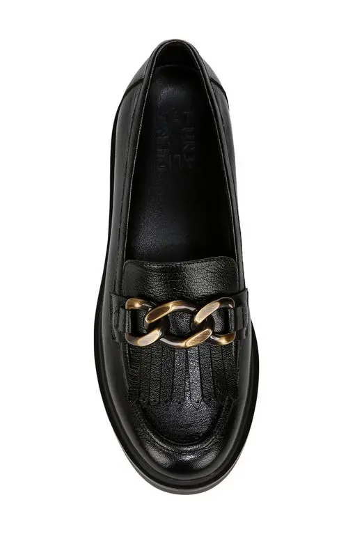 Naturalizer Paris Kiltie Bit Platform Loafer - Black