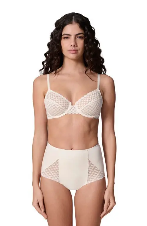 Simone Perele Subtile Control Briefs - Ivory