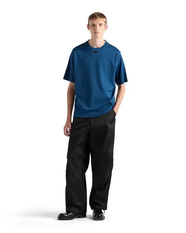Prada Cotton T-shirt - Blue