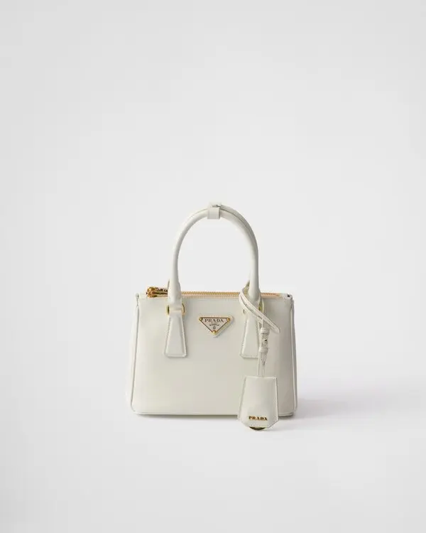 Prada Galleria Mini Patent Saffiano Bag