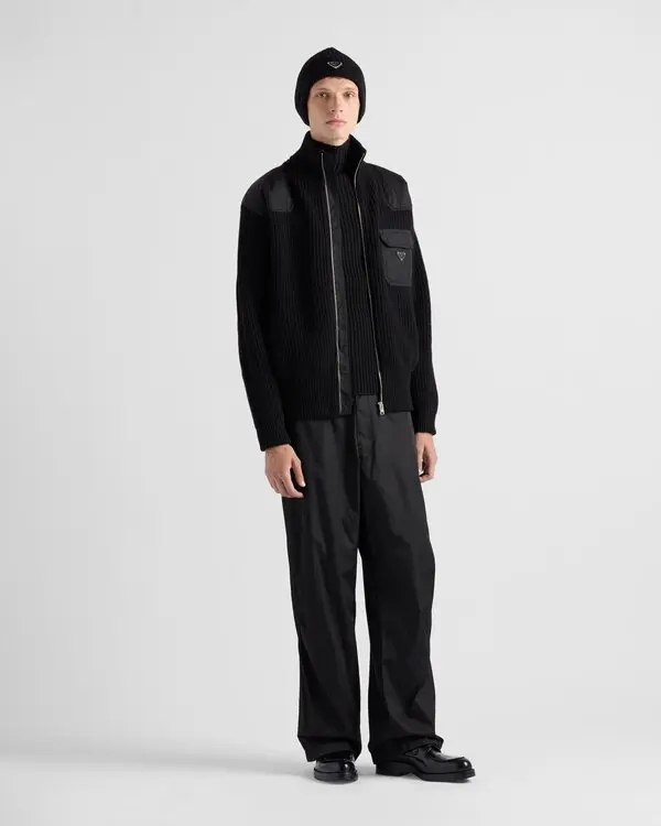 Prada Wool And Cashmere Cardigan