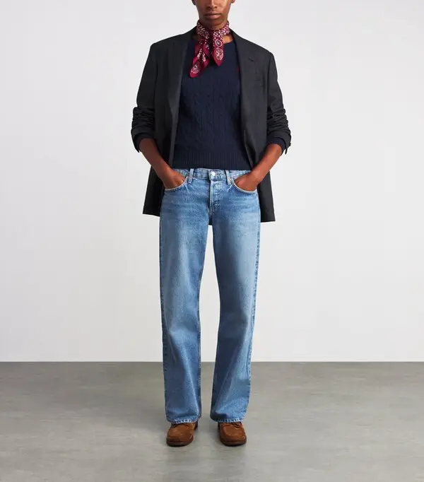 Polo Ralph Lauren Wool-cashmere Julianna Sweater - Blue