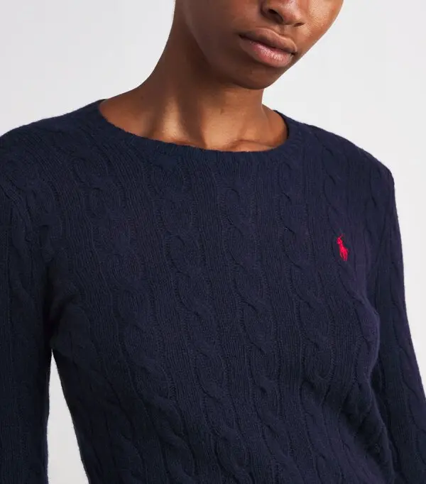 Polo Ralph Lauren Wool-cashmere Julianna Sweater - Blue