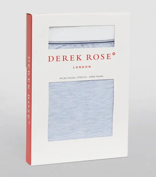 Derek Rose Micro Modal Trunks - Blue
