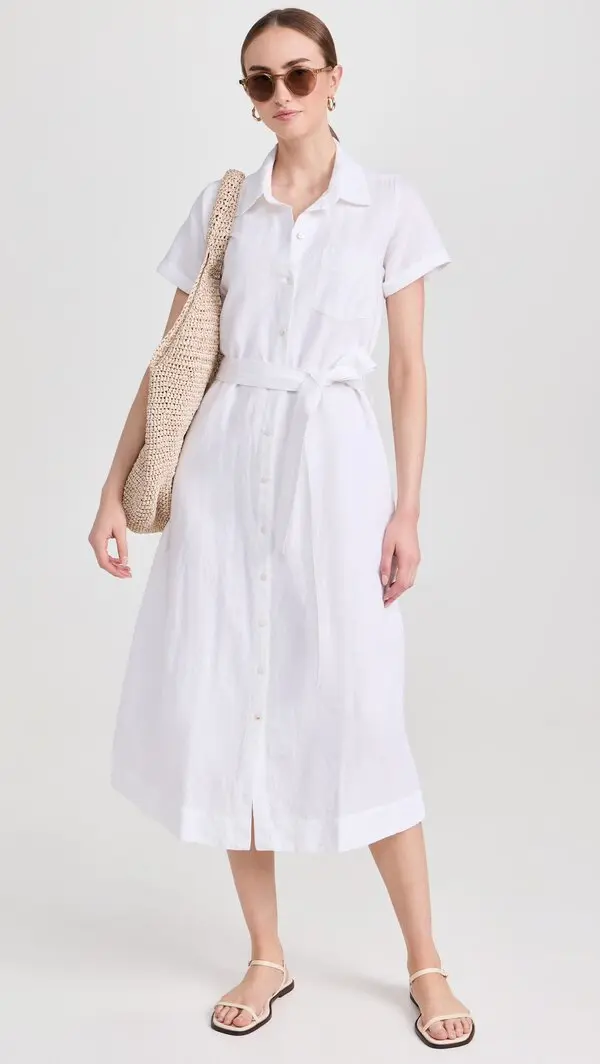 chinese dress ladies Marea Linen Dress by NAOS