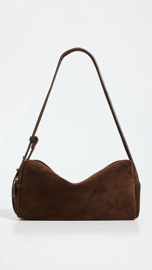 ELLEME Trousse Suede Shoulder Bag - Brownie