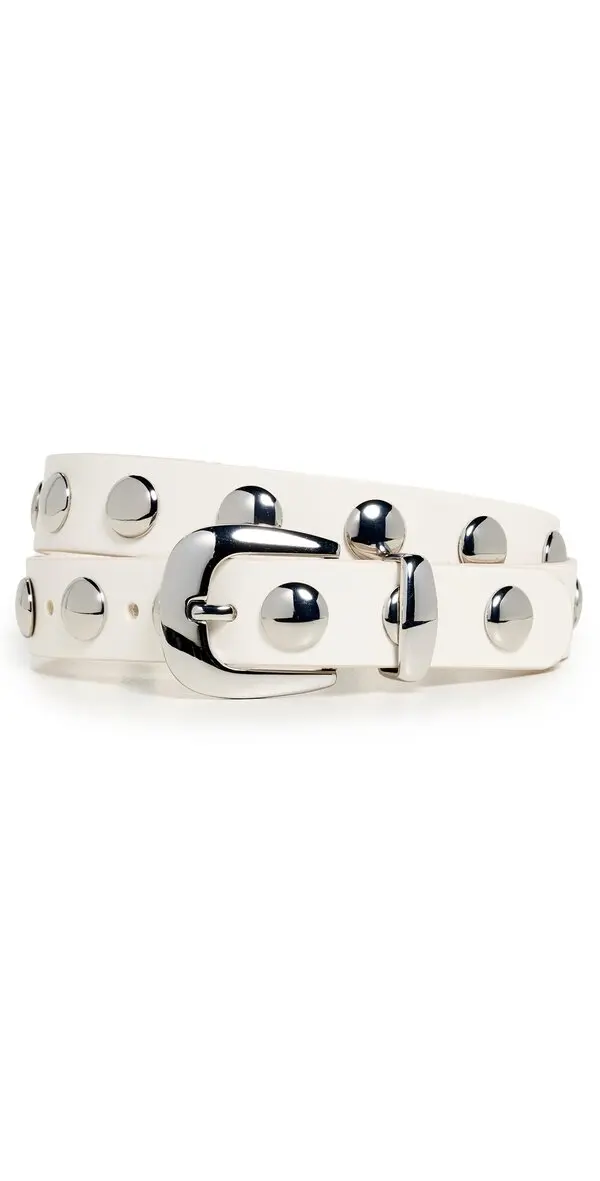 Madewell Western Studded Belt - Ivory