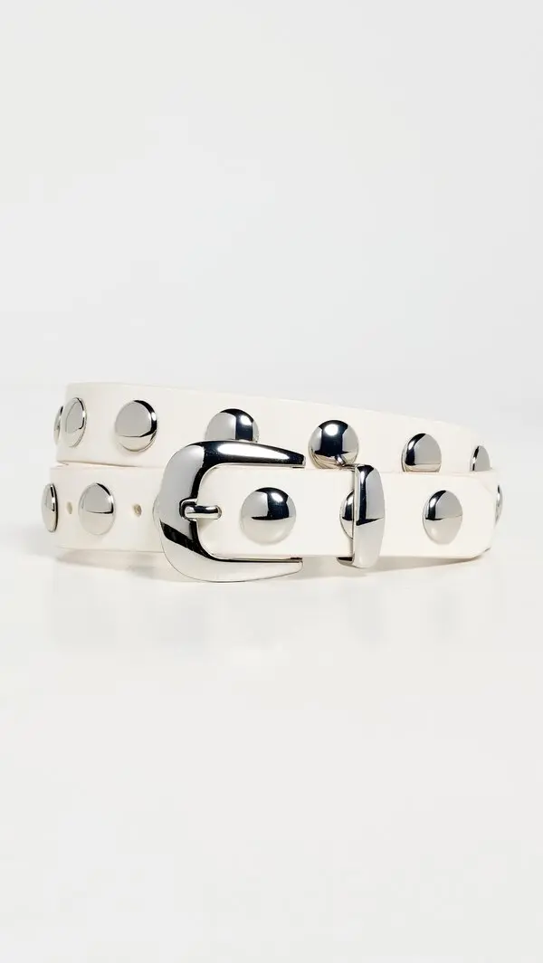 Madewell Western Studded Belt - Ivory