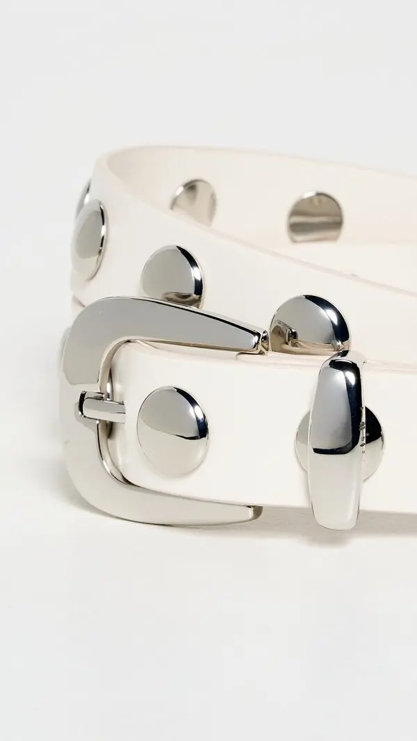 Madewell Western Studded Belt - Ivory