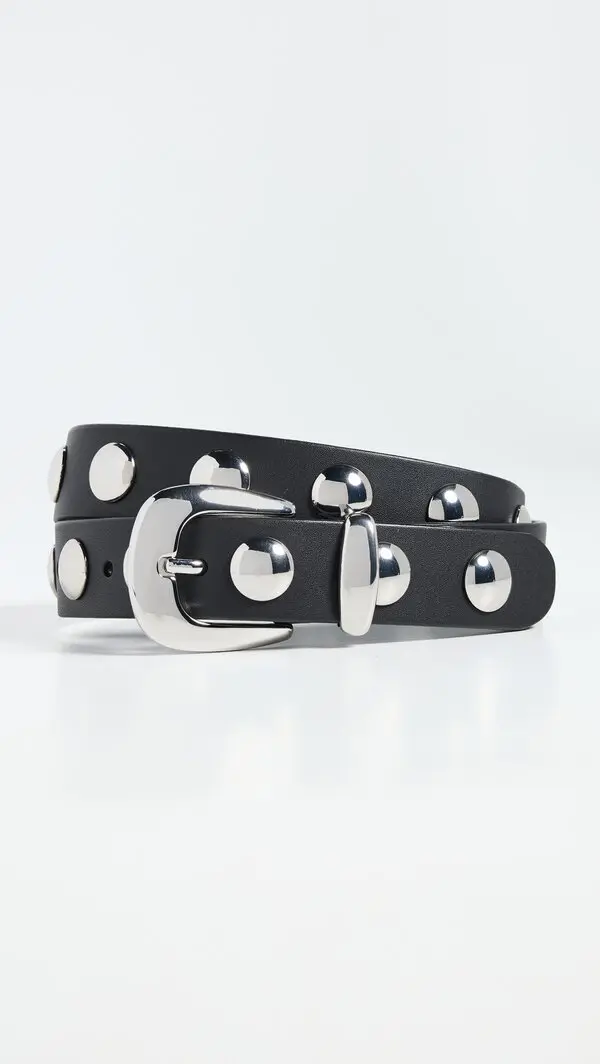 Madewell Western Studded Belt - True Black