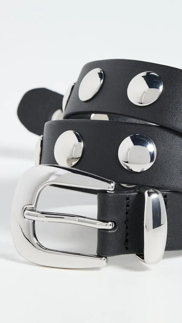 Madewell Western Studded Belt - True Black