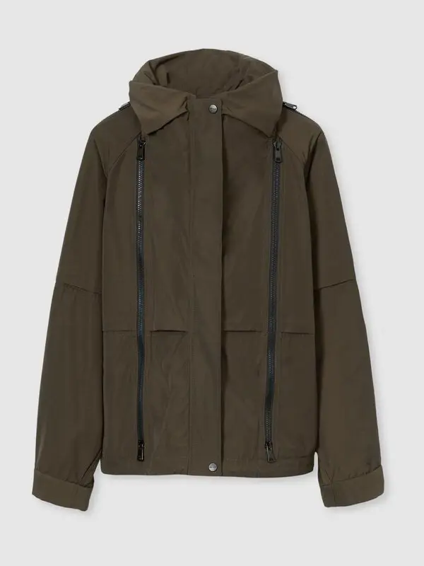 REISS Teyana Atelier Zipped-shell Coat
